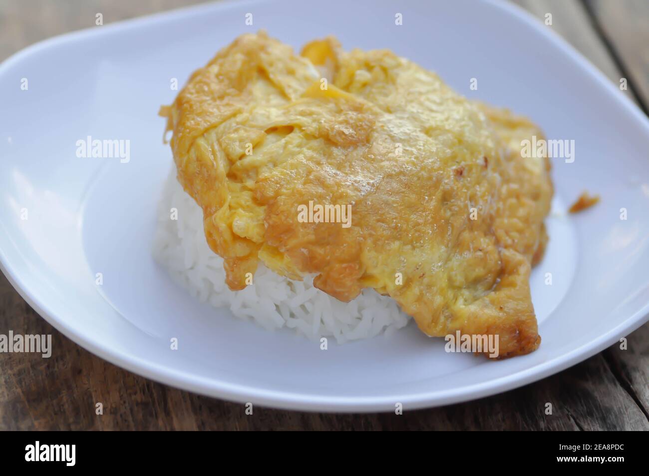 Deep fried omelette hi-res stock photography and images - Alamy