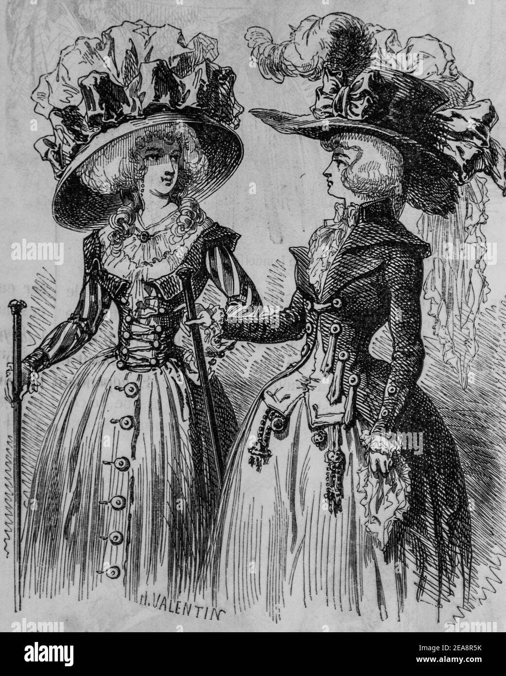 Tableau de costume hi-res stock photography and images - Alamy