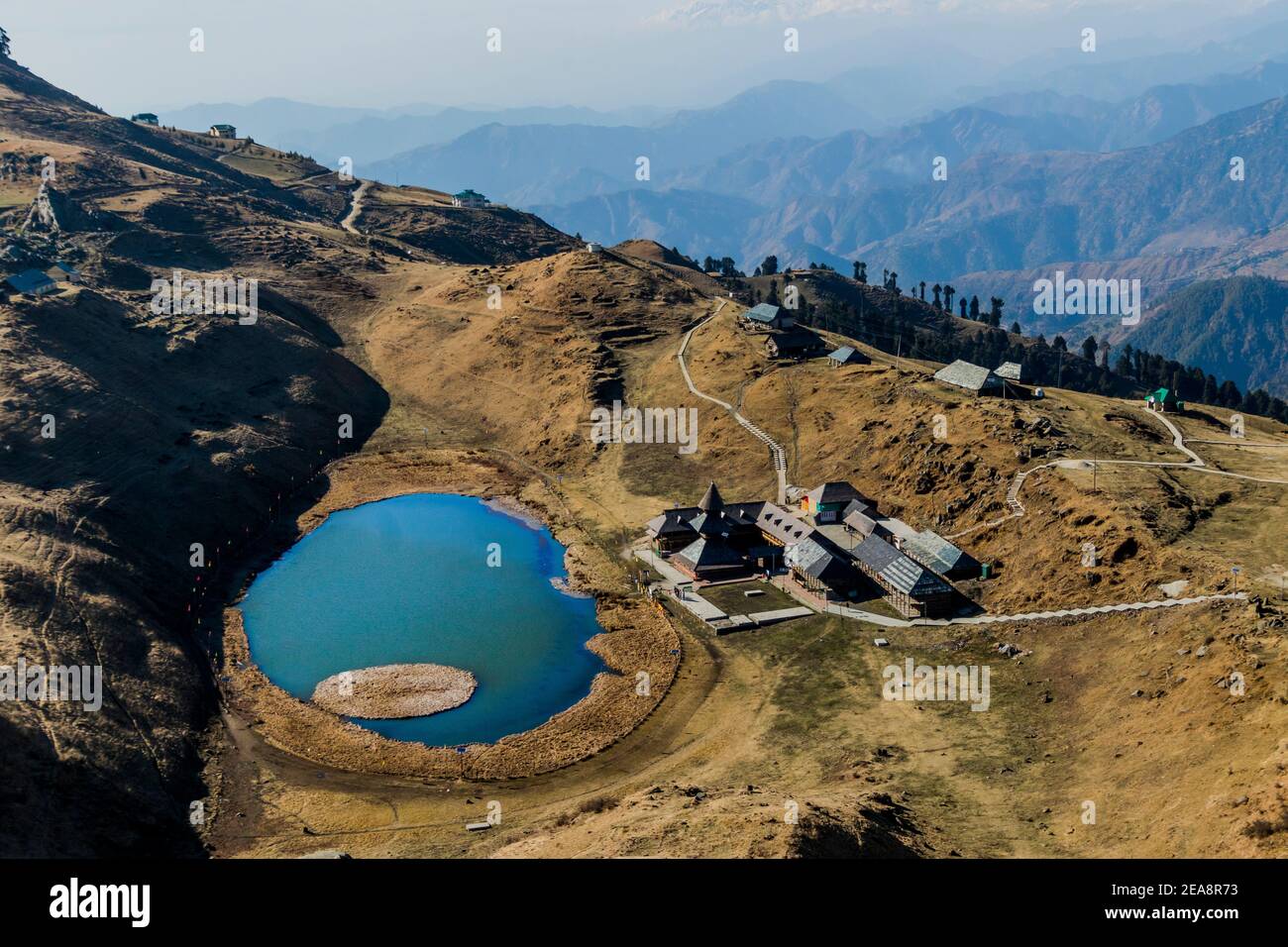 Prashar Lake Mandi, Himachal Pradesh Stock Photo - Alamy