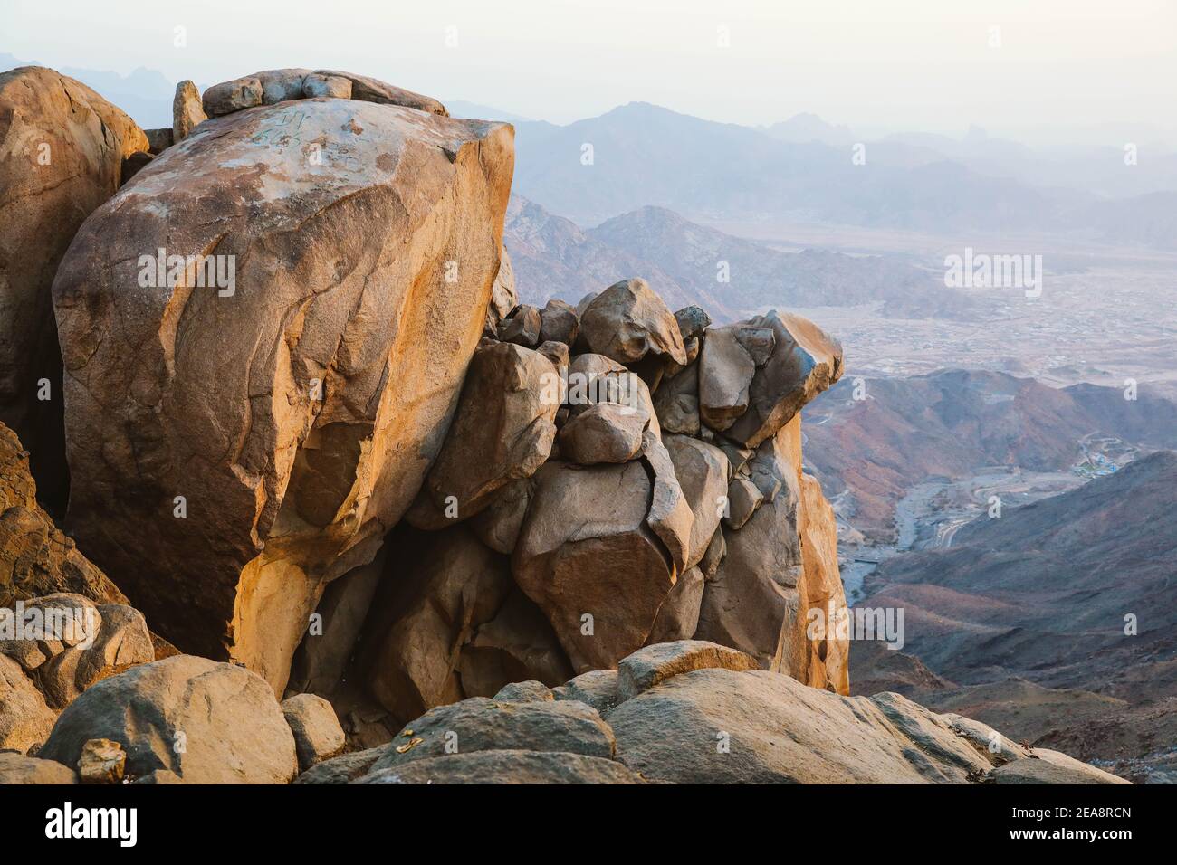 Mountain rocks in Al Taif, Saudi Arabia Stock Photo - Alamy