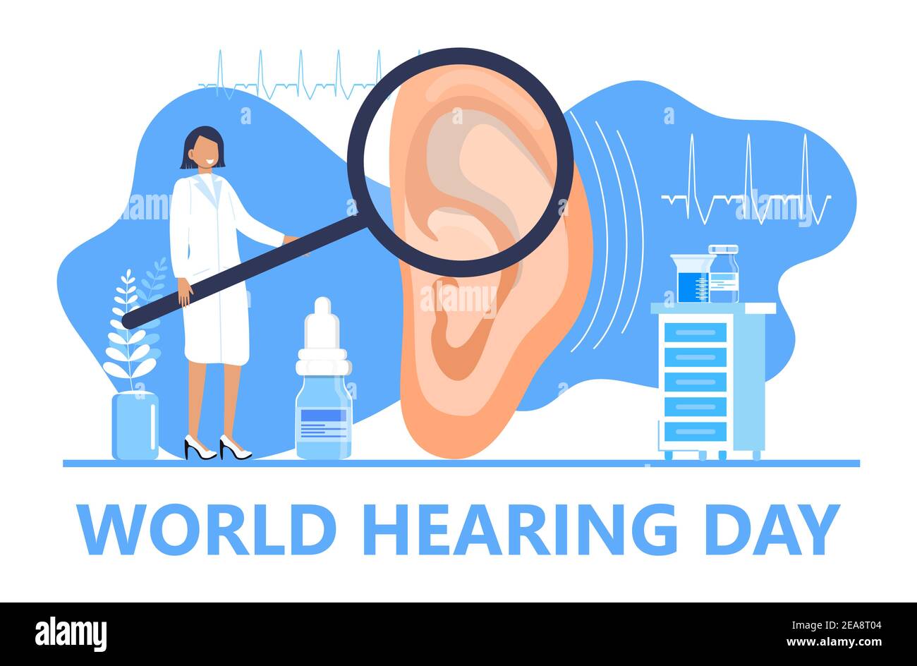 Doctor examine breathing Stock Vector Images - Alamy