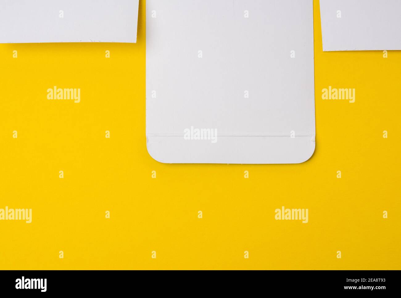 texture of yellow paper, cardboard for designer, full frame Stock Photo ...