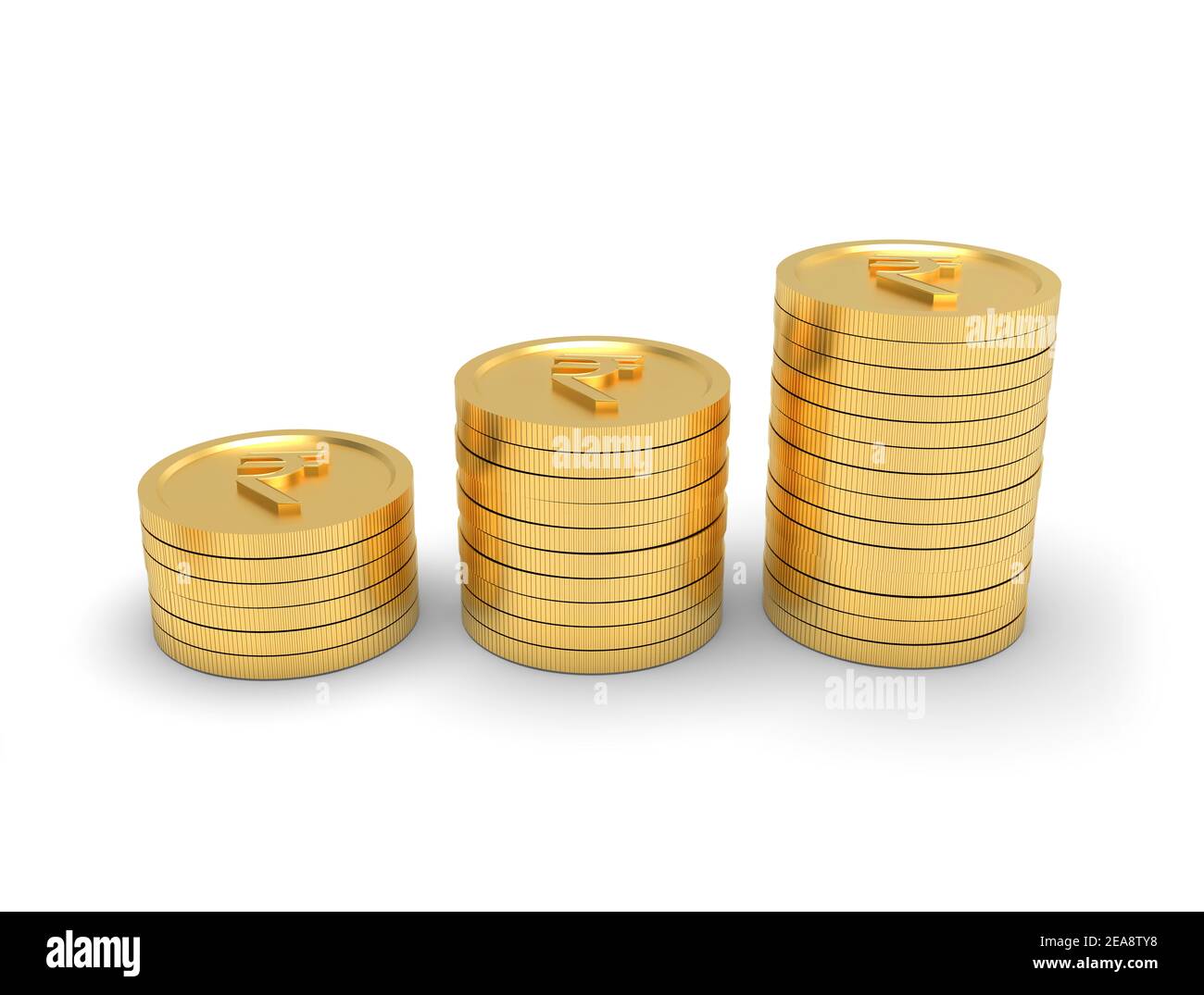 Stack of gold coins hi-res stock photography and images - Alamy