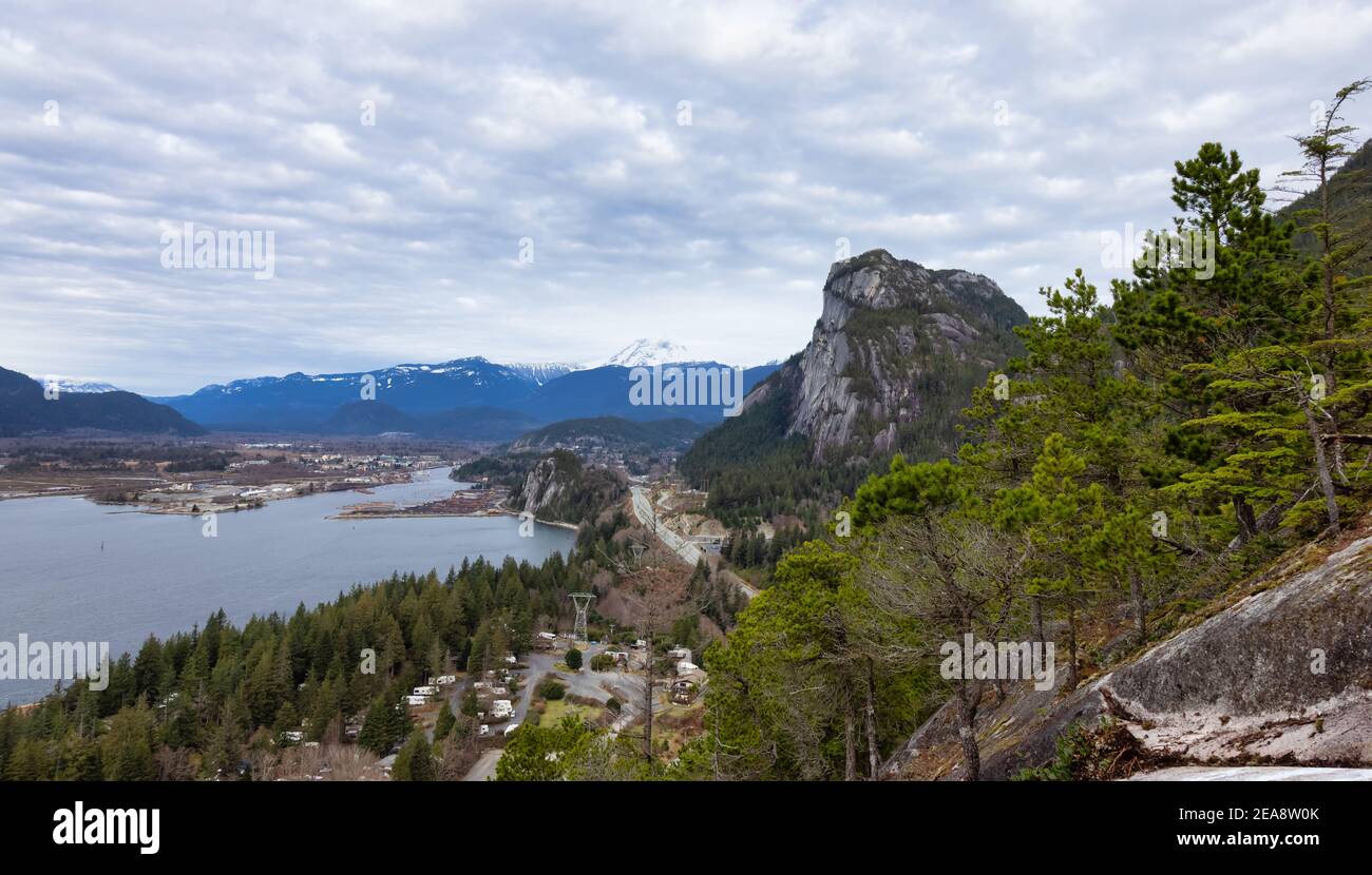 Howe sound squamish british columbia hi-res stock photography and ...