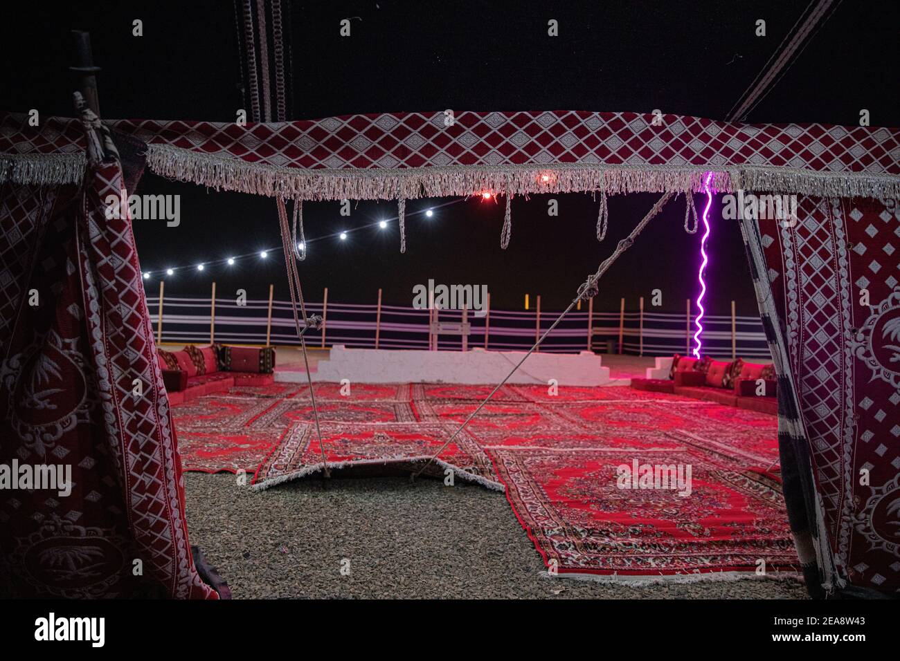 Arabian seating place (Majlis) for family gatherings and occasions ...
