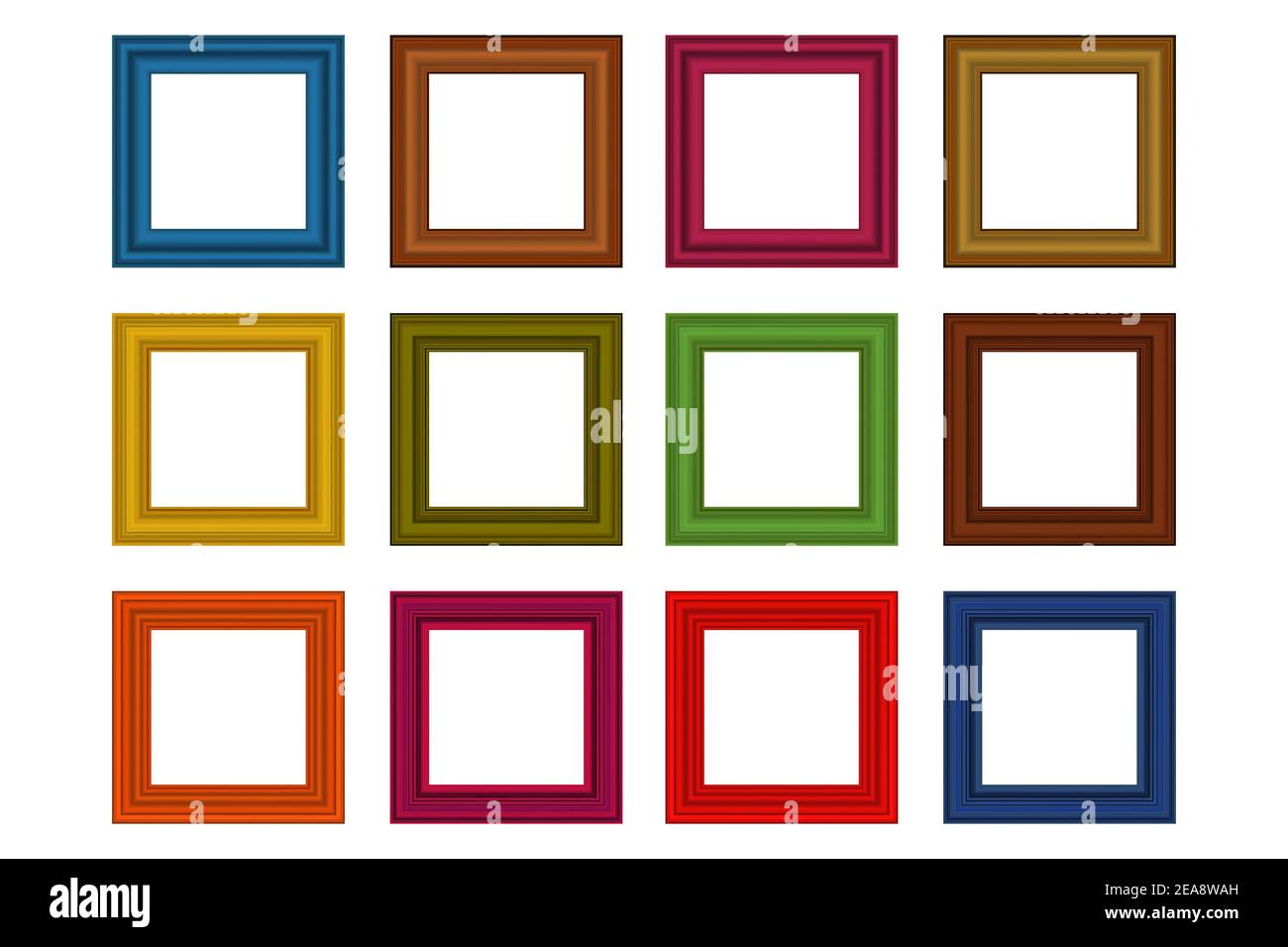 Square photo old rustic Stock Vector Images - Alamy
