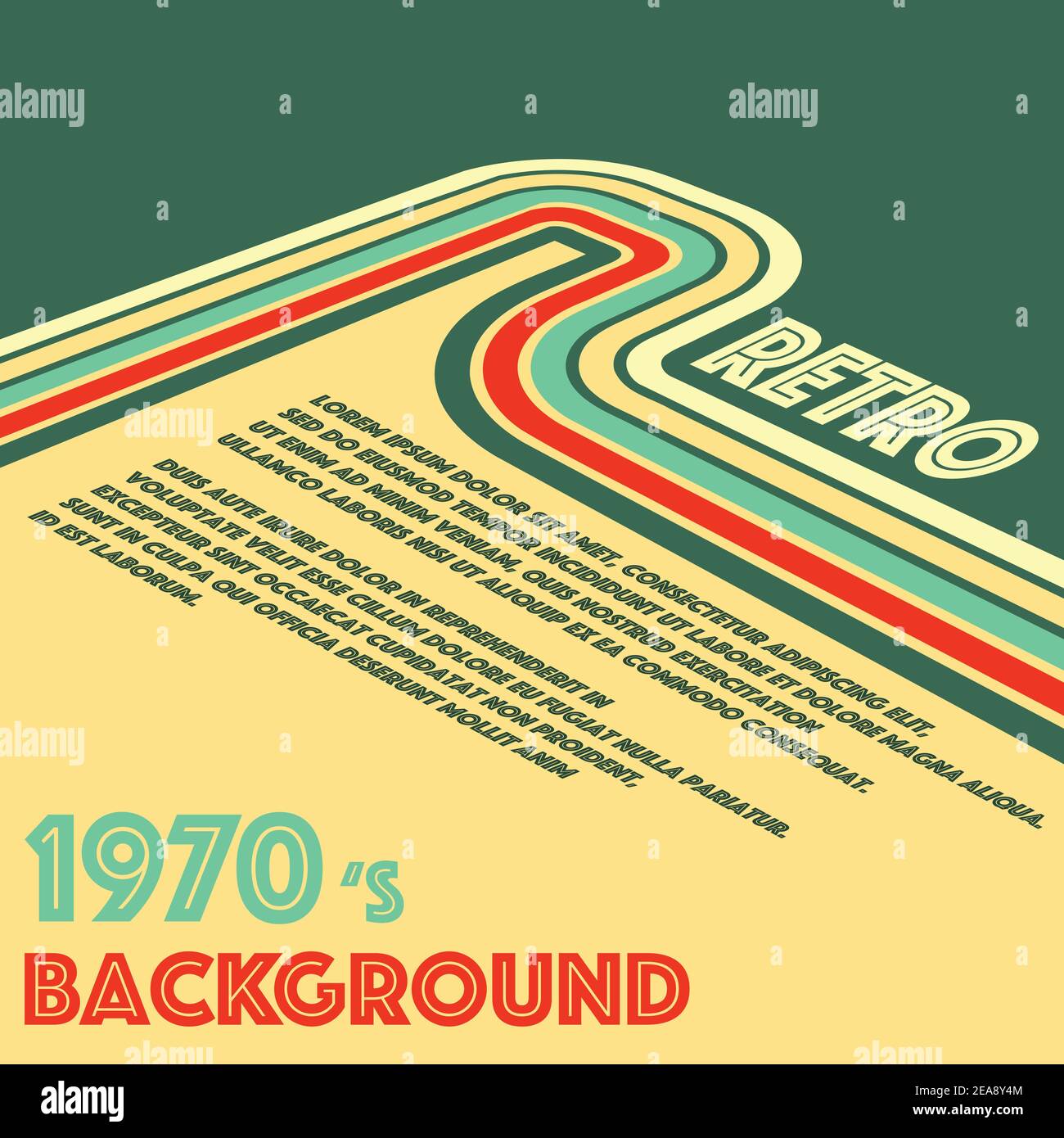 Retro grunge background perspective Stock Vector Image & Art - Alamy