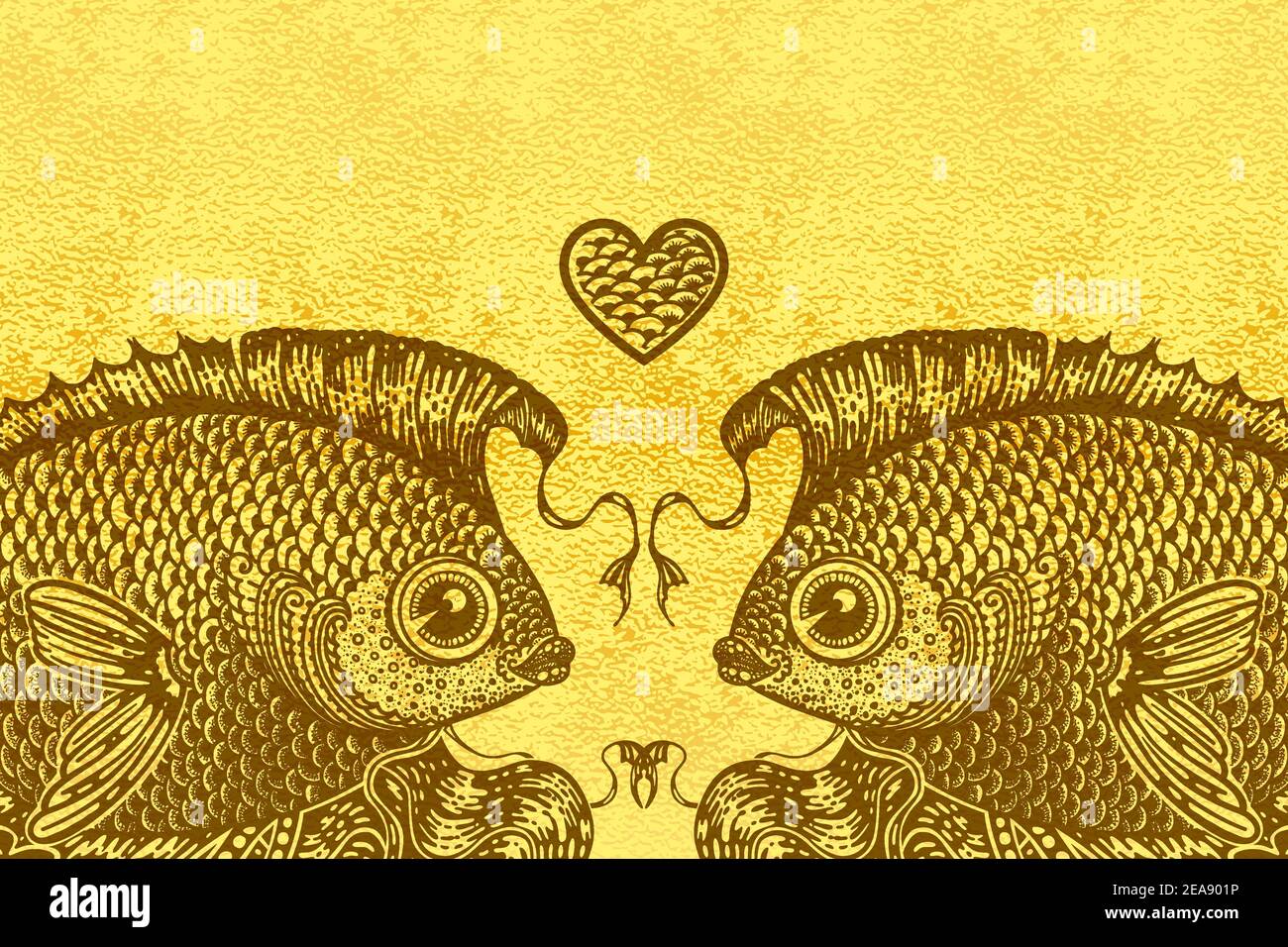 Heart symbol on sea Stock Vector Images - Alamy