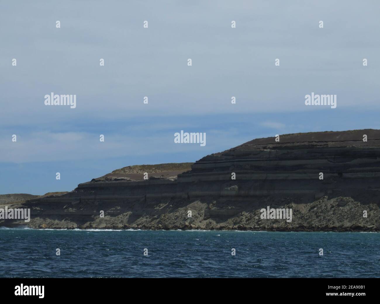 Landscape of the Valdes peninsula, Argentina Stock Photo - Alamy