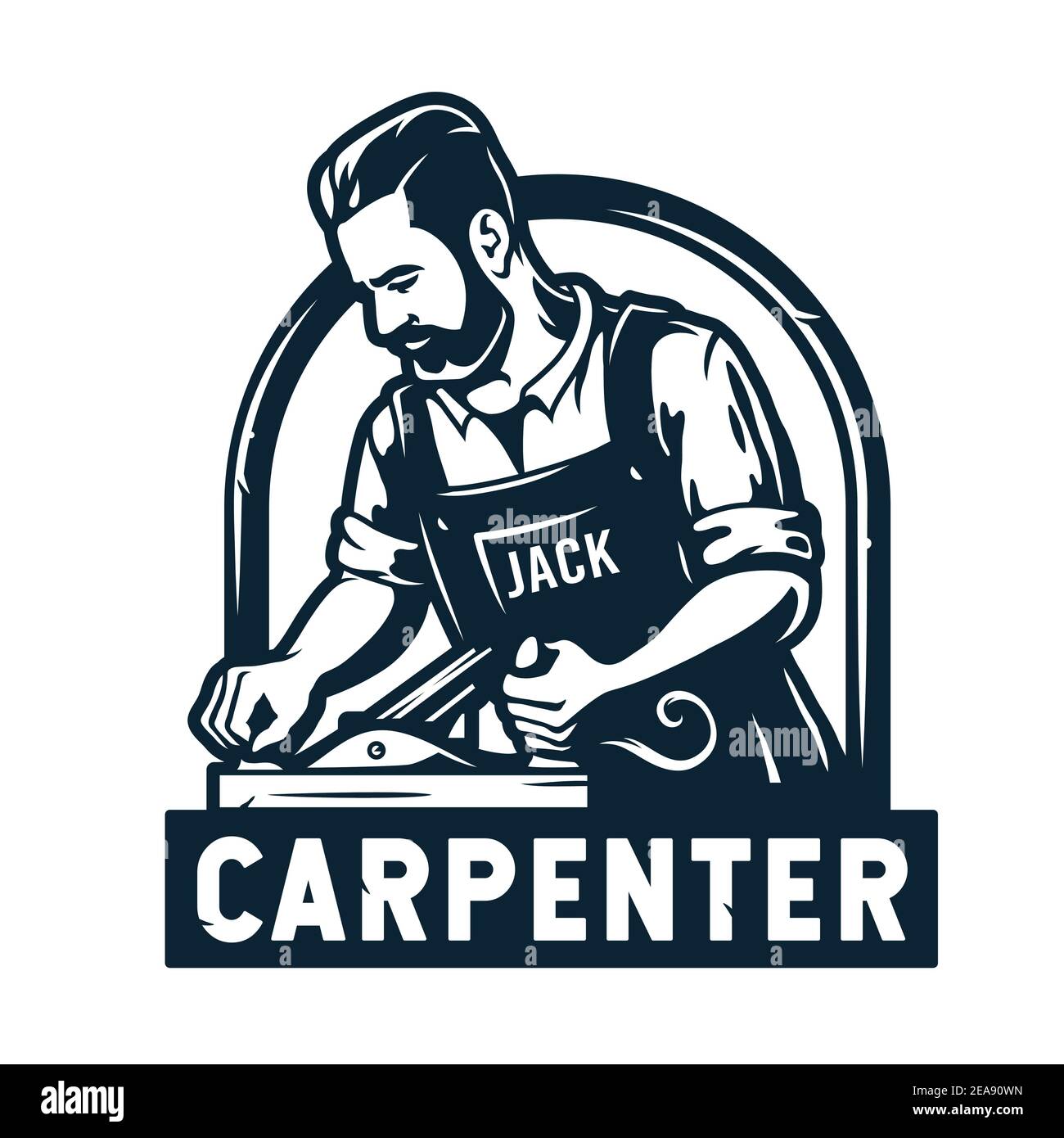 Carpenter Logo Vector