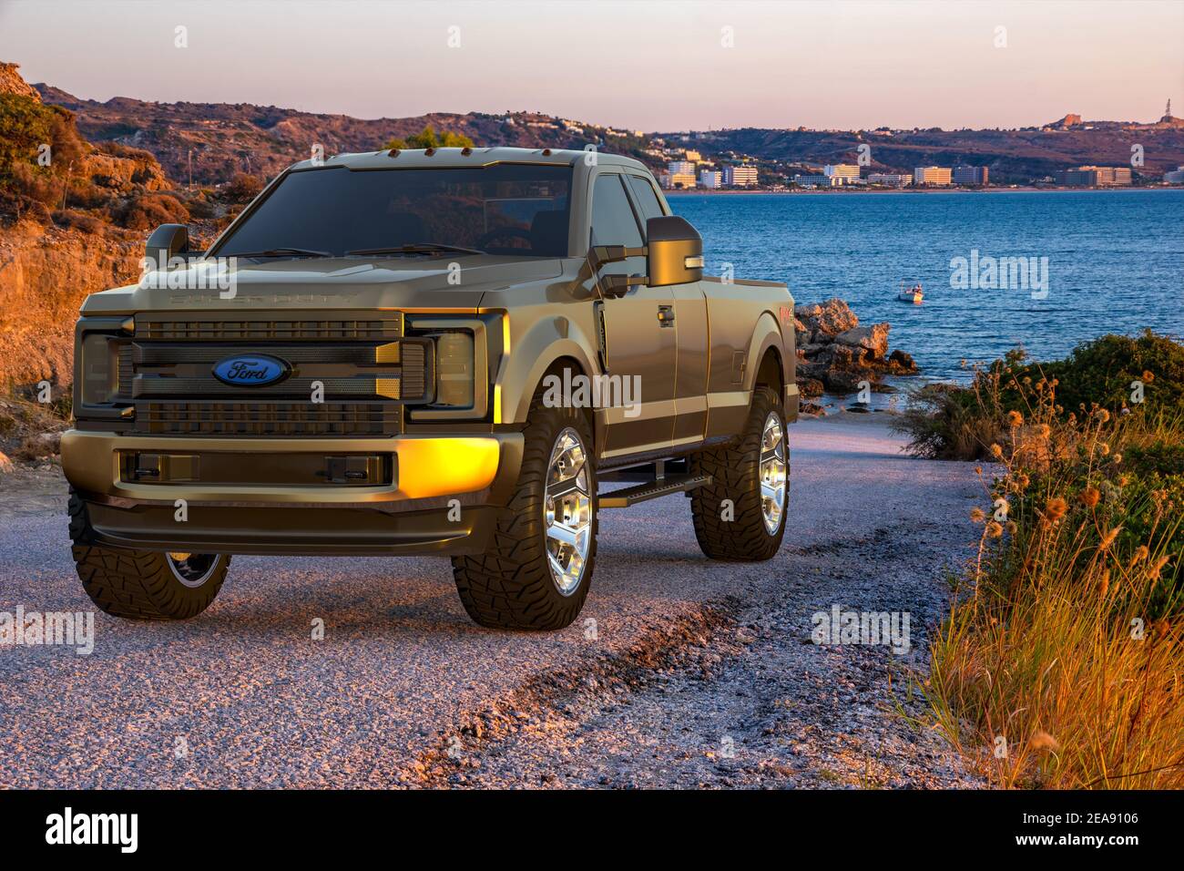 Ford super duty truck hi-res stock photography and images - Alamy