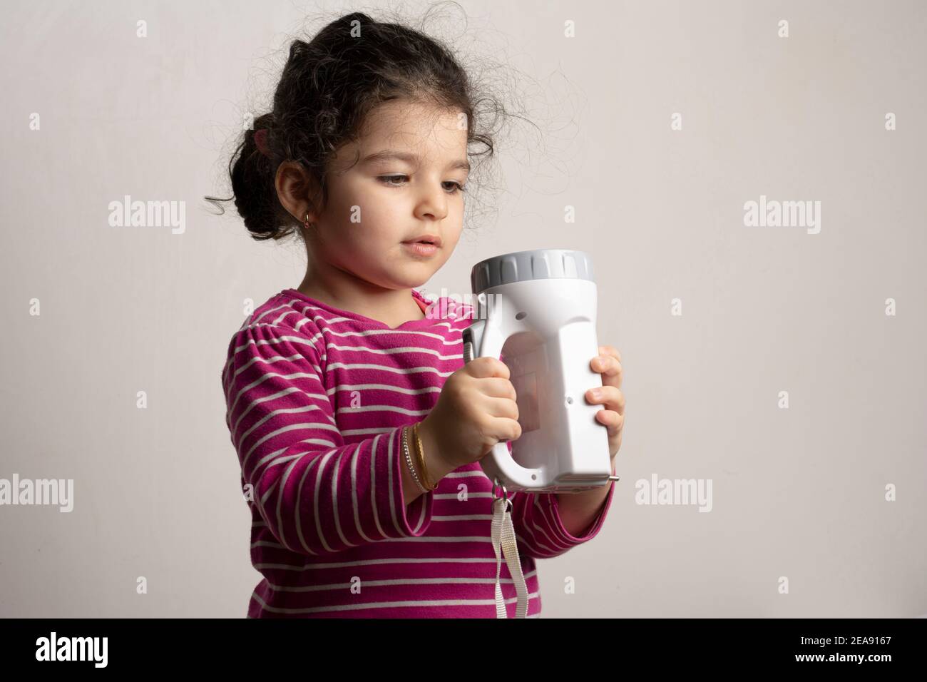 Child head torch hi-res stock photography and images - Alamy