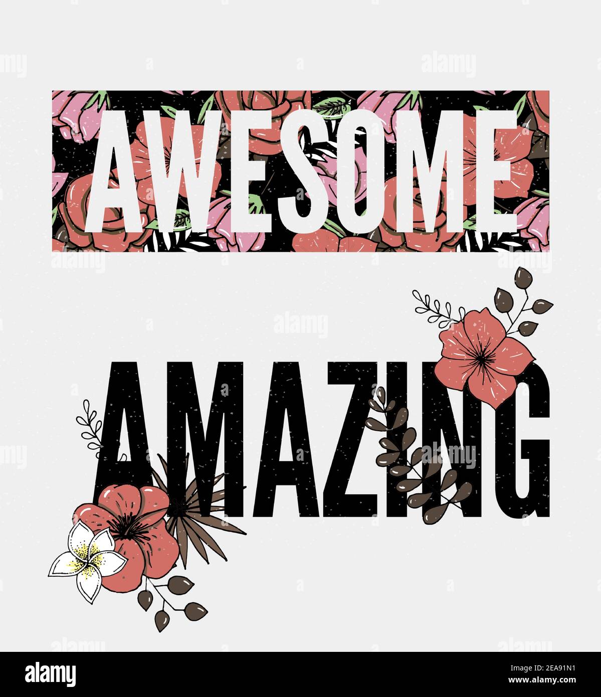 Amazing slogan print. Slogan print for textile t-shirt vector Stock ...