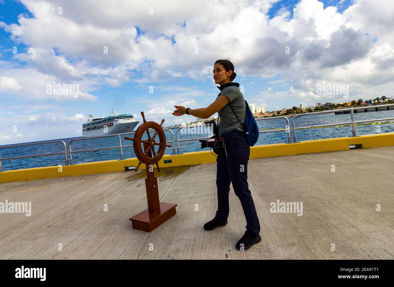 Carnival Cruise Ship photographer asking people to get their photo ...