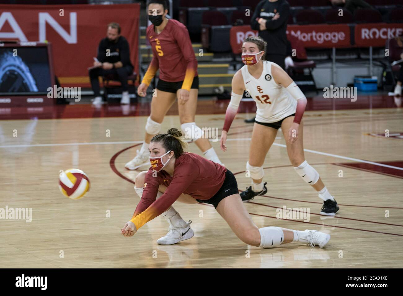 Volleyball dig hi-res stock photography and images - Alamy