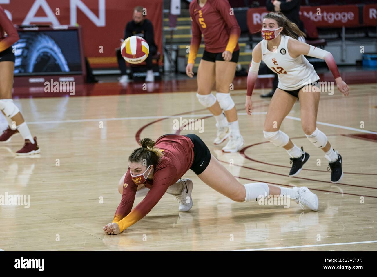 Volleyball dig hi-res stock photography and images - Alamy