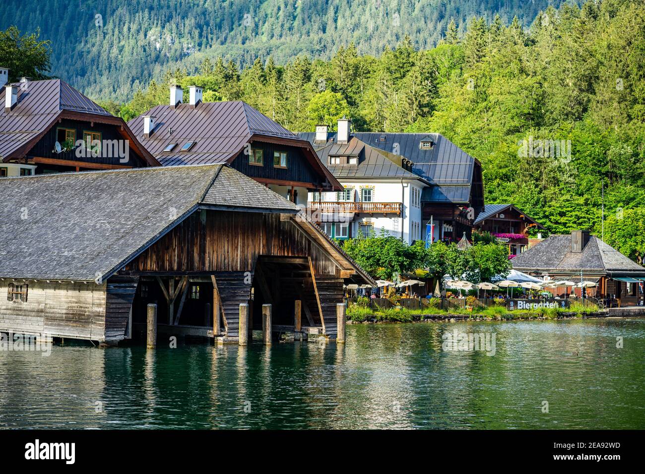 Scenery of schoenau during summer Stock Photo - Alamy