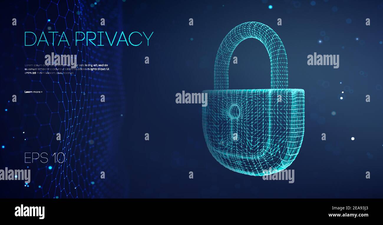 Data Privacy Government Software. Email Server hacker guard data ...