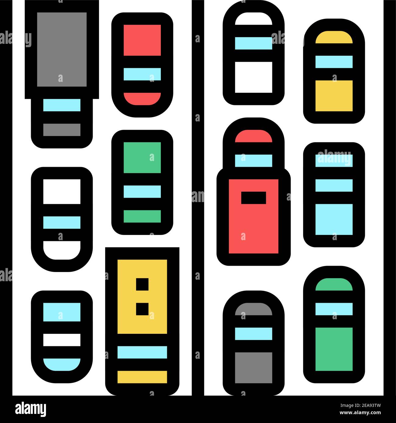 traffic jam color icon vector illustration Stock Vector Image & Art - Alamy