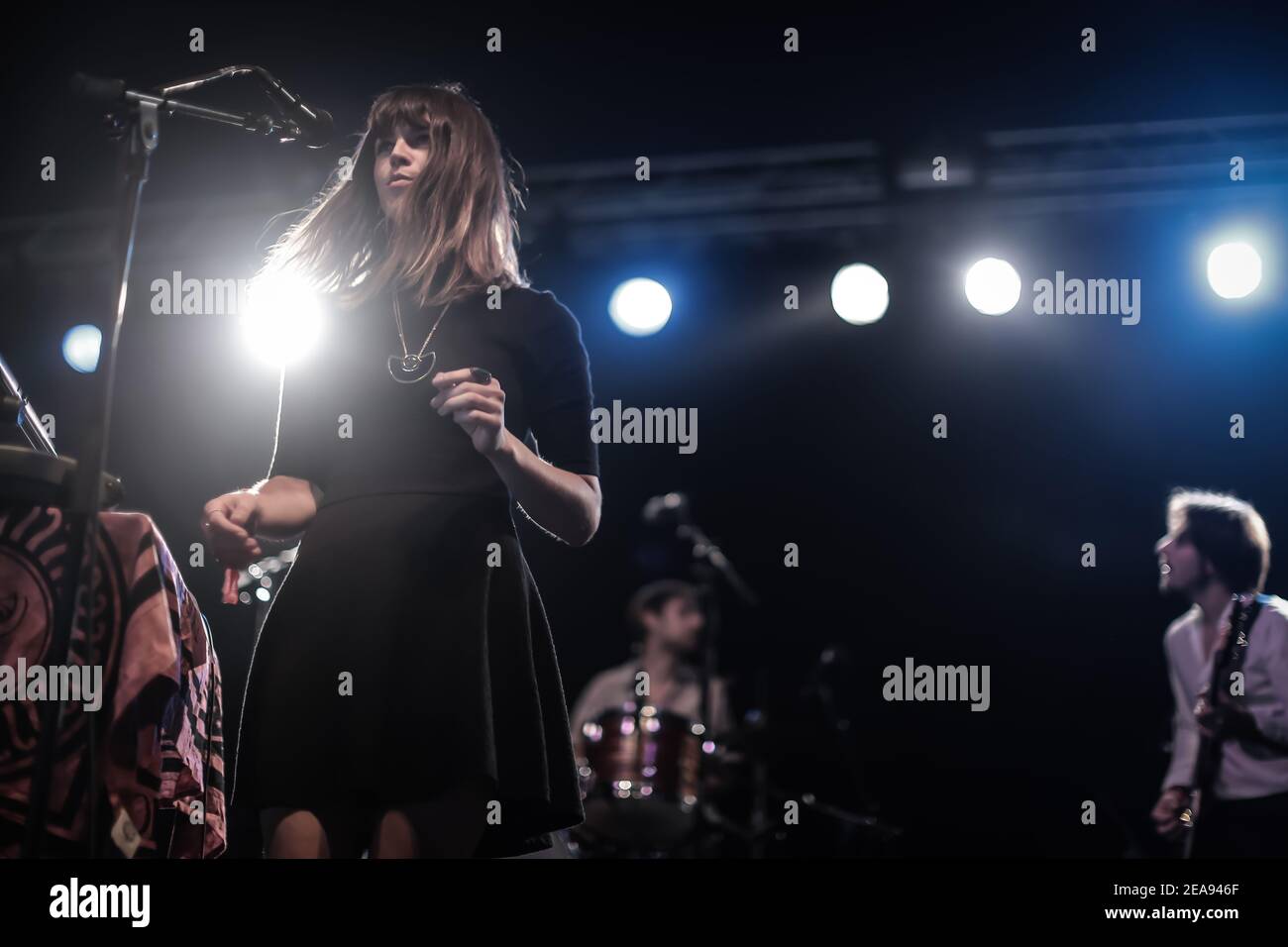 Melody Prochet of Melody's Echo Chamber performing live on stage as ...