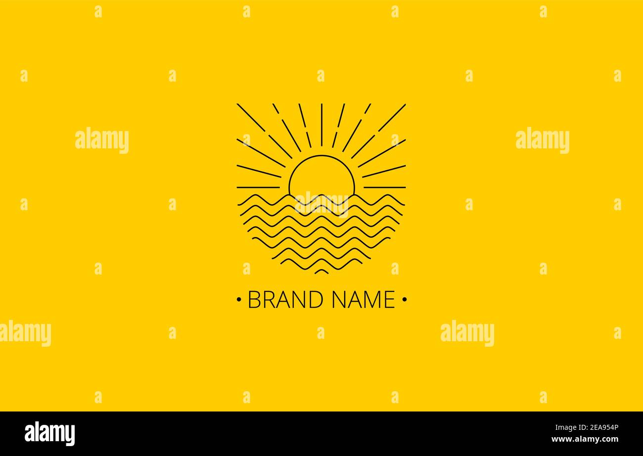 Vintage beach hotel sign Stock Vector Images - Alamy