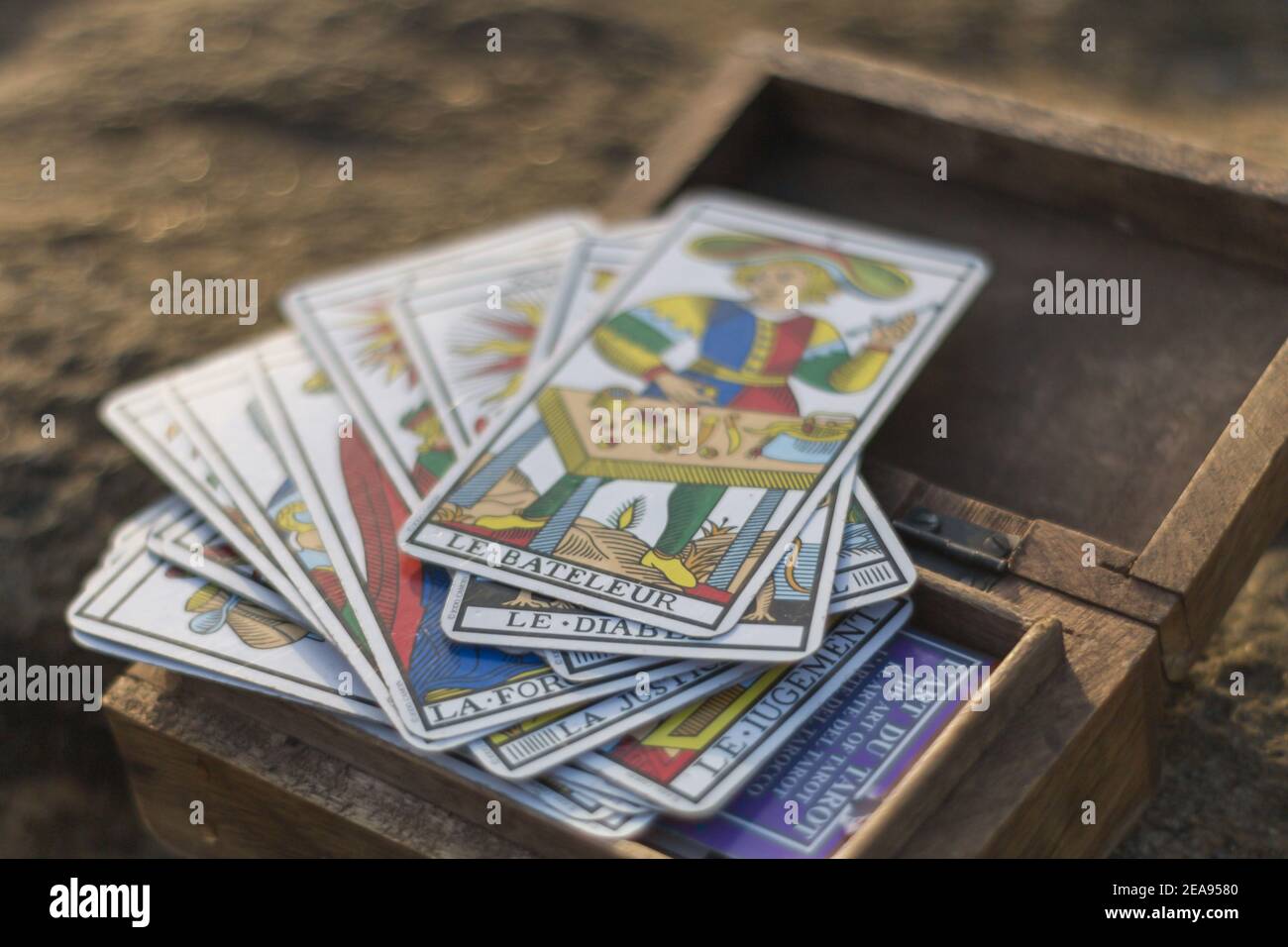 Tarot box hi-res stock photography and images - Alamy