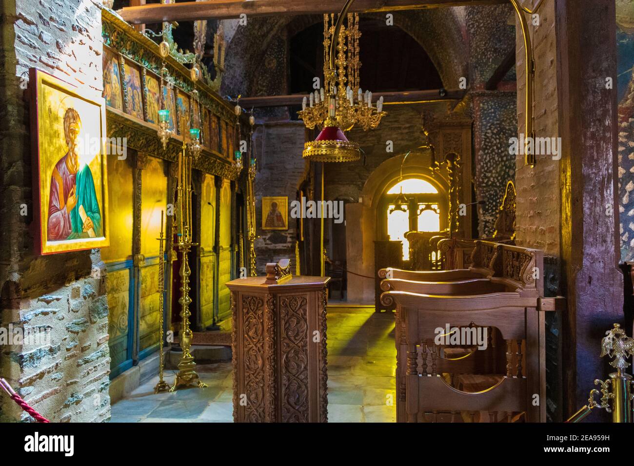 Byzantine vlatadon monastery hi-res stock photography and images - Alamy