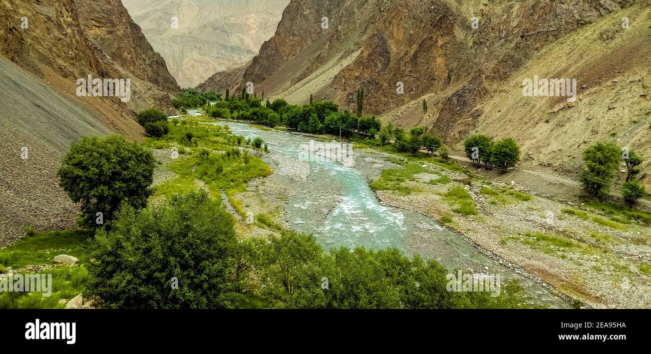River view Deosai National Park Skardu Stock Photo - Alamy