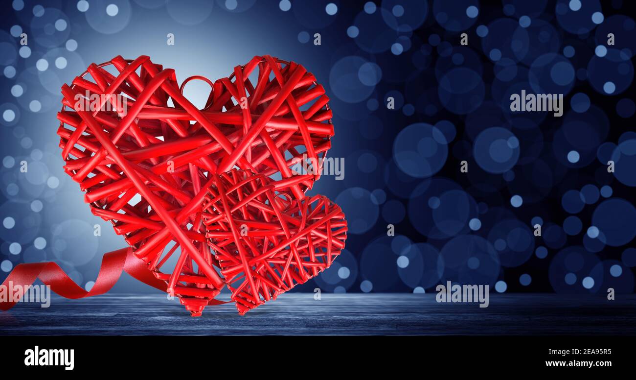 Valentine's Day background. Concept of human emotions, love, relations ...