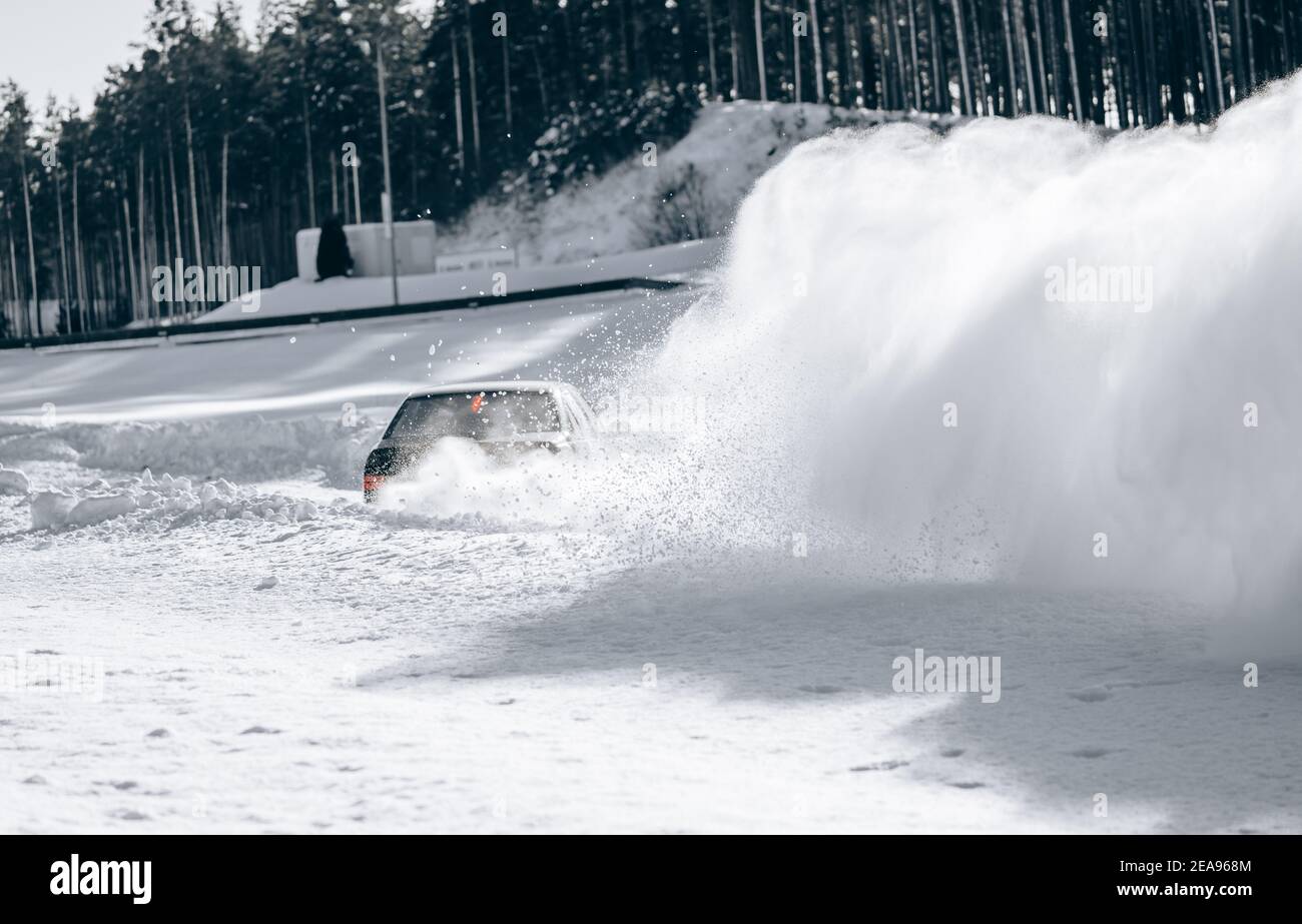 Overcoming the line hi-res stock photography and images - Alamy