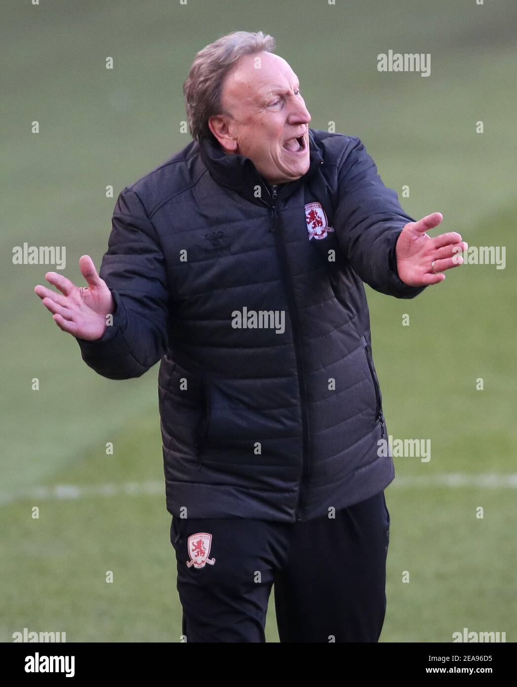 Middlesbrough manager Neil Warnock Stock Photo - Alamy