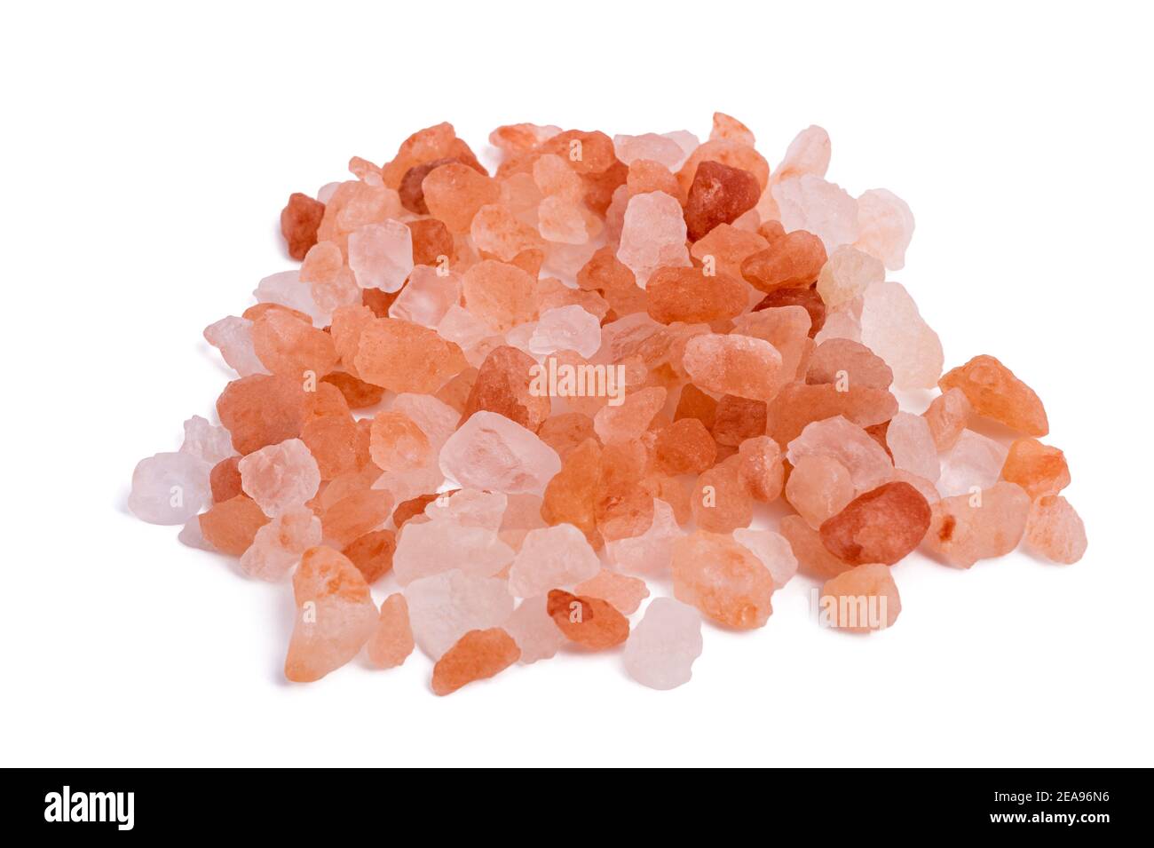 Coarse pink himalayan rock salt Cut Out Stock Images & Pictures - Alamy