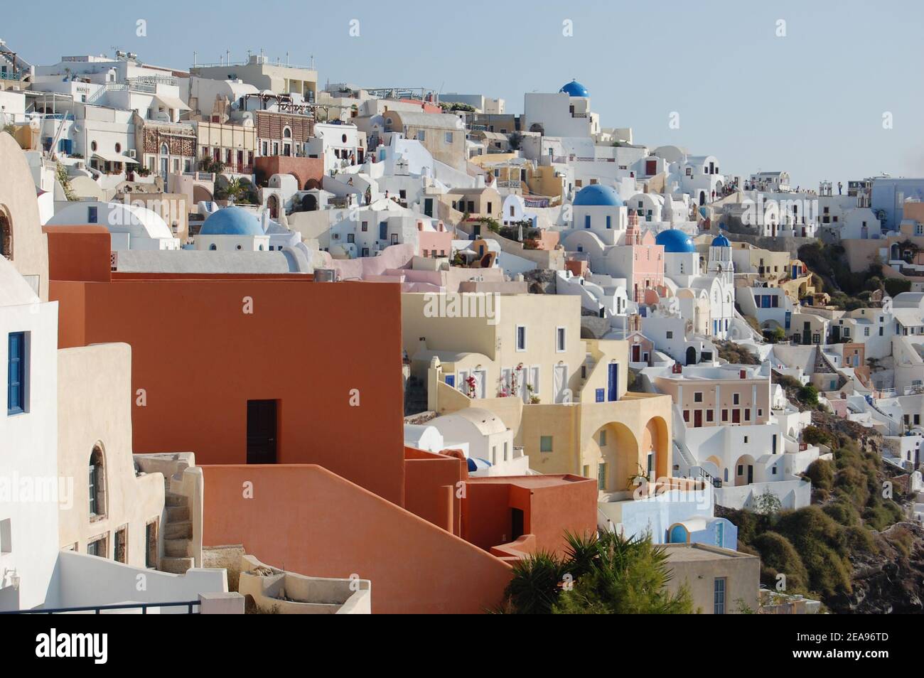 Greece, santorini, Oia, this island of the Cyclades in Aegean sea have ...