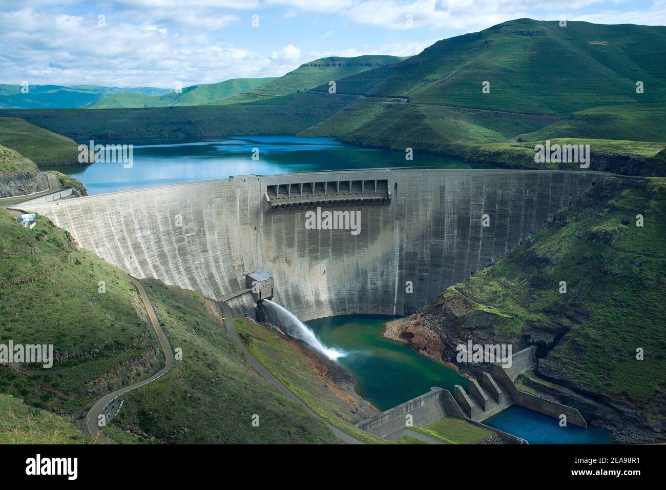 Katse dam in Lesotho Stock Photo - Alamy