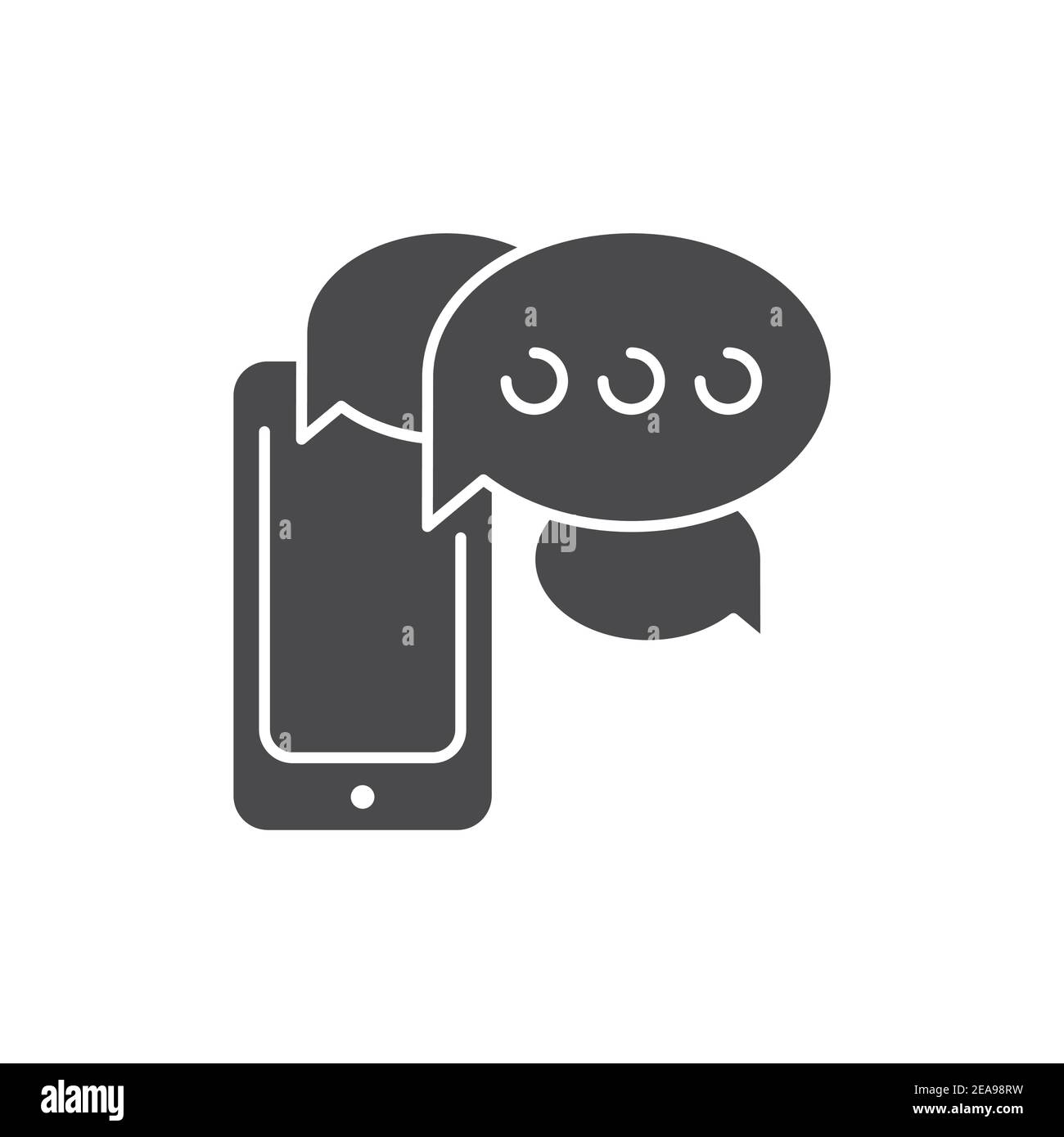 Communication with customers and clients glyph black icon. Event ...
