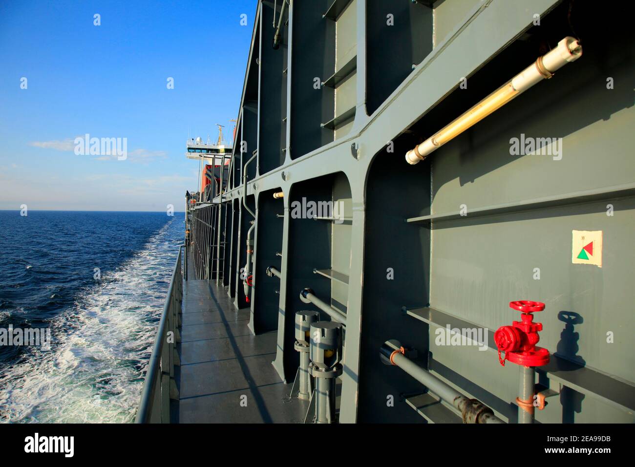 Container ship on the Baltic Sea, Germany Stock Photo - Alamy