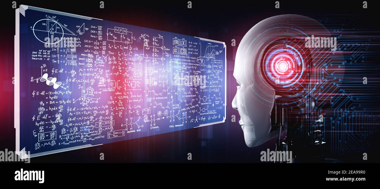 Mathematics in human brain hi-res stock photography and images - Alamy
