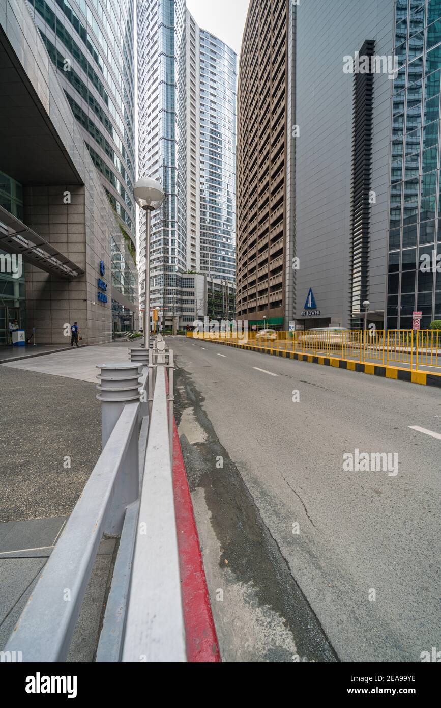 Makati, Metro Manila, Philippines - August 2018: Vertical photo of ... Makati, Metro Manila, Philippines - August 2018: Vertical photo of ...