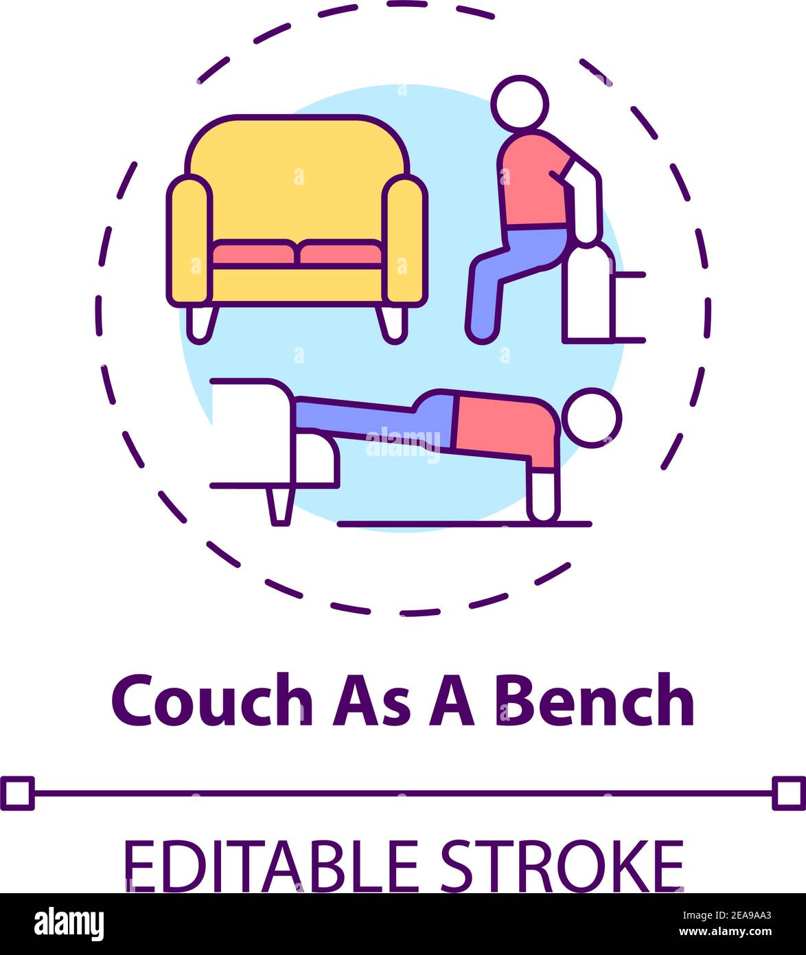 Exercise, pecs Stock Vector Images - Alamy