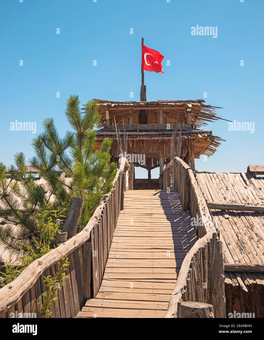 Observation tower hunting security hi-res stock photography and images ...