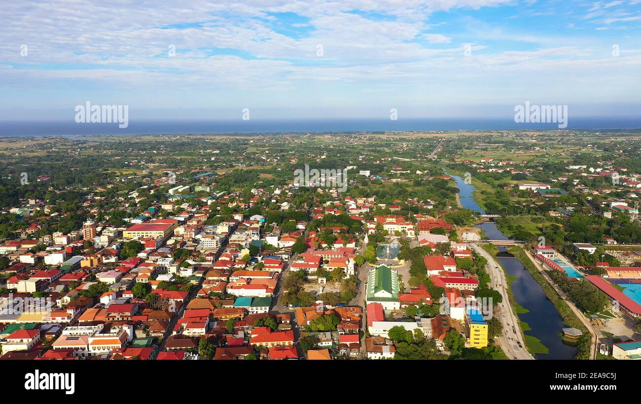 Old city Vigan in the Philippines. Historic colonial town in Spanish ...