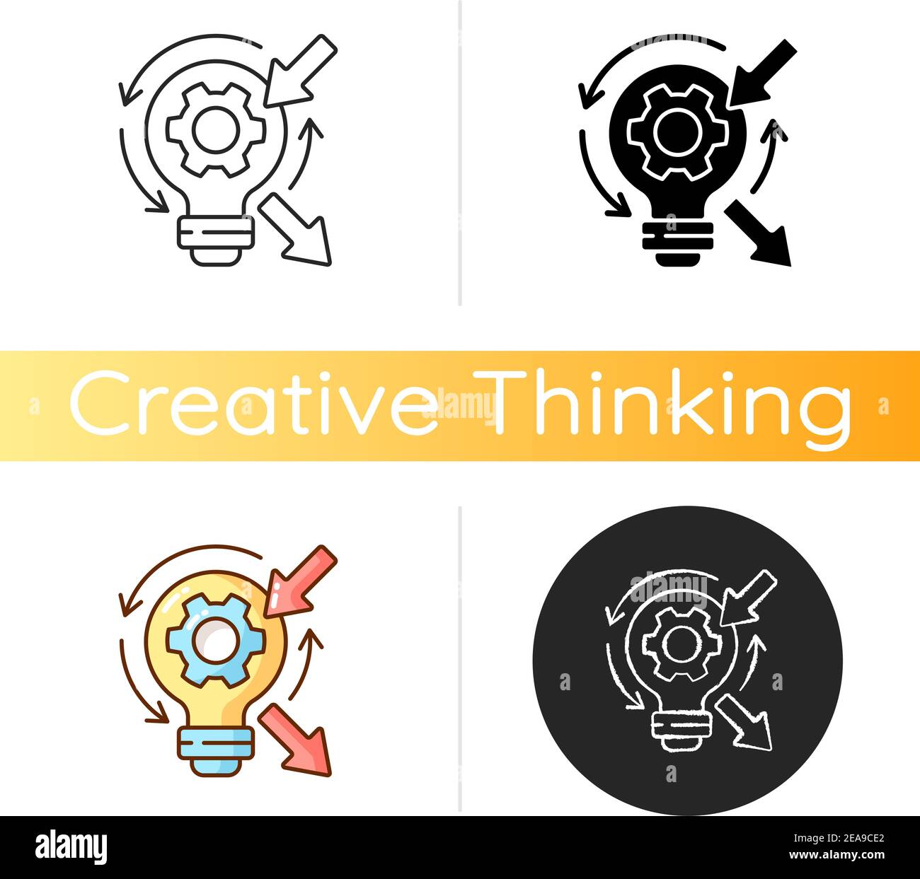 Reflection and contemplation Stock Vector Images - Alamy