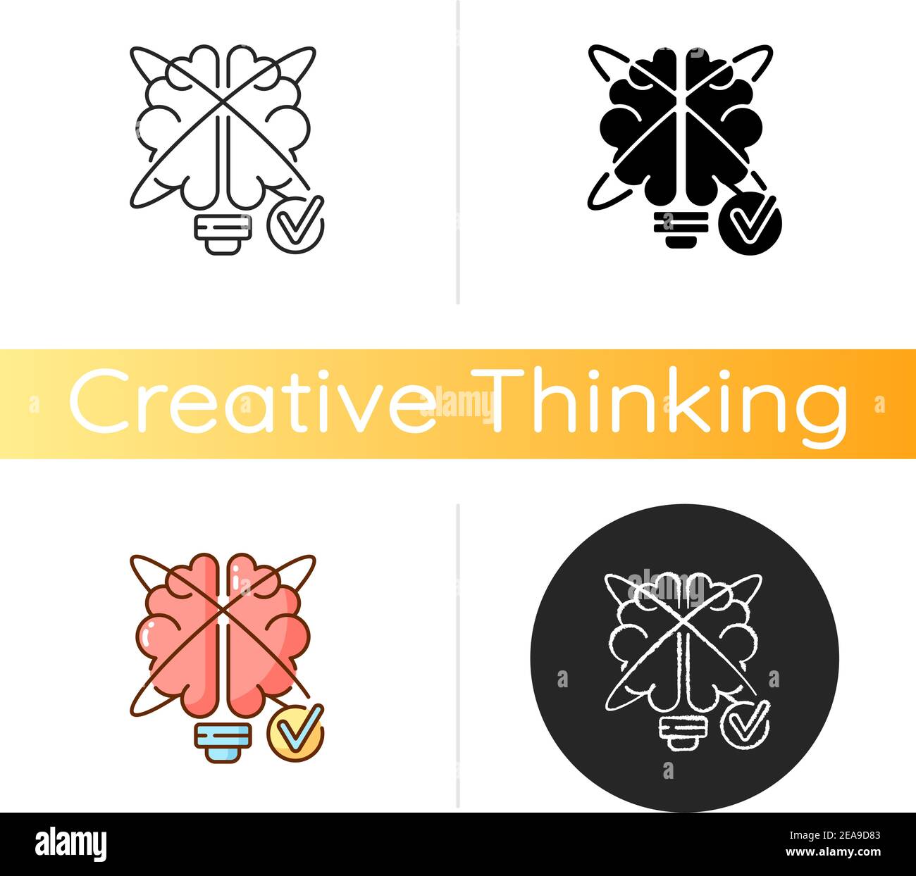 Creative problem solving icon Stock Vector Image & Art - Alamy