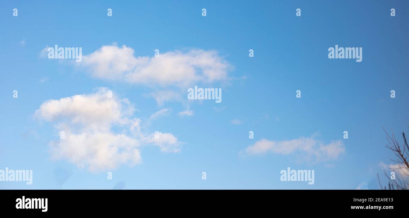 Blue sky, high resolution natural background Stock Photo - Alamy