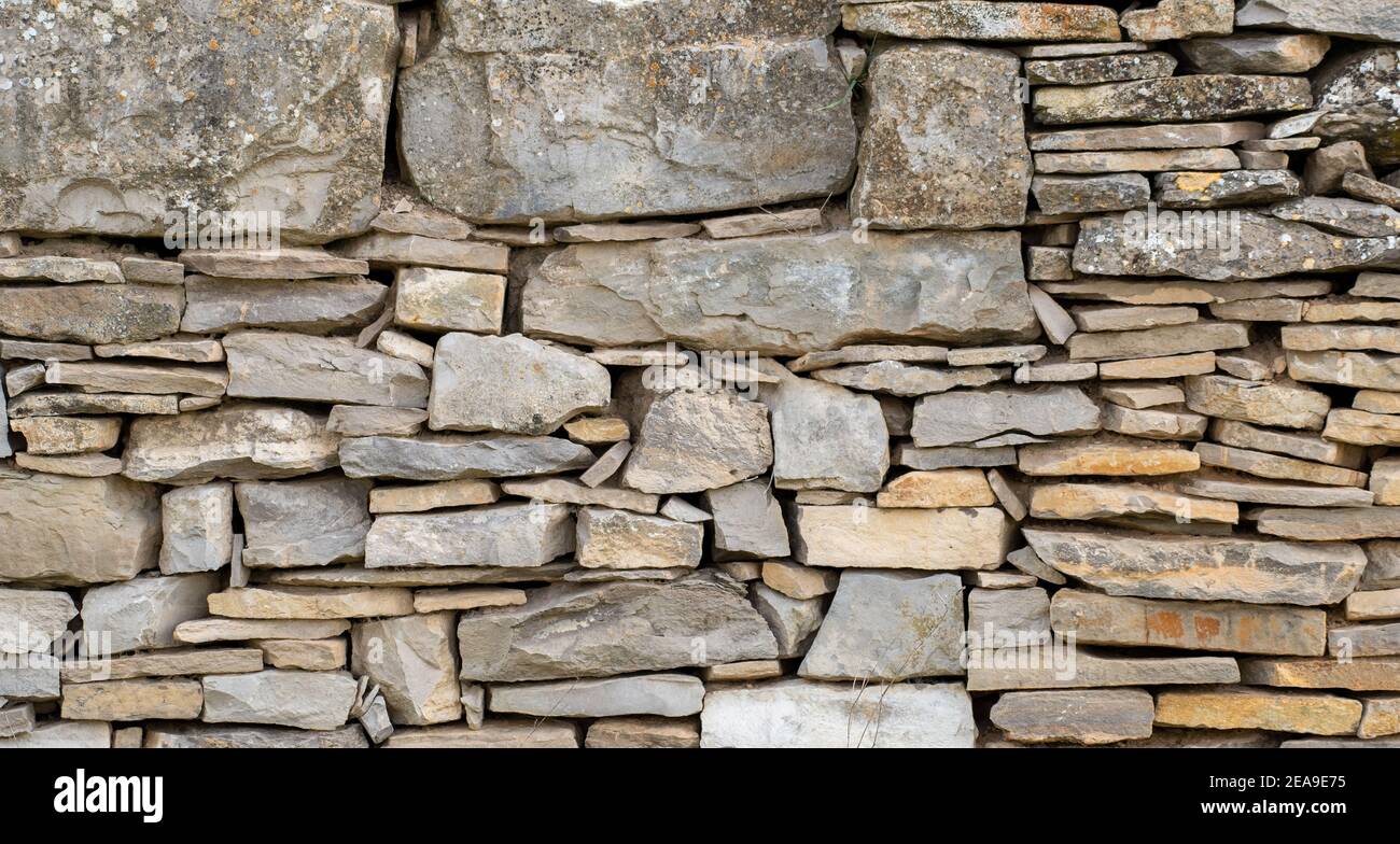 image of stone wall in rural environment Stock Photo - Alamy