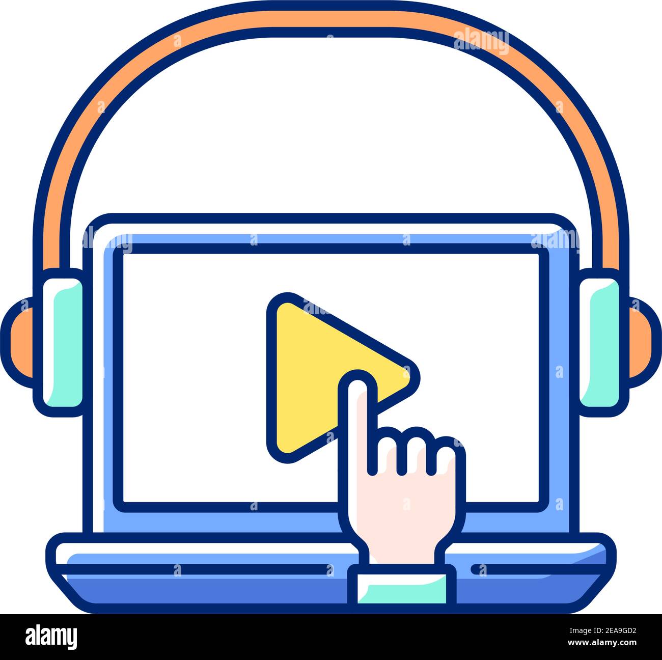 On-demand webinar RGB color icon Stock Vector Image & Art - Alamy On-demand webinar RGB color icon Stock Vector Image & Art - Alamy