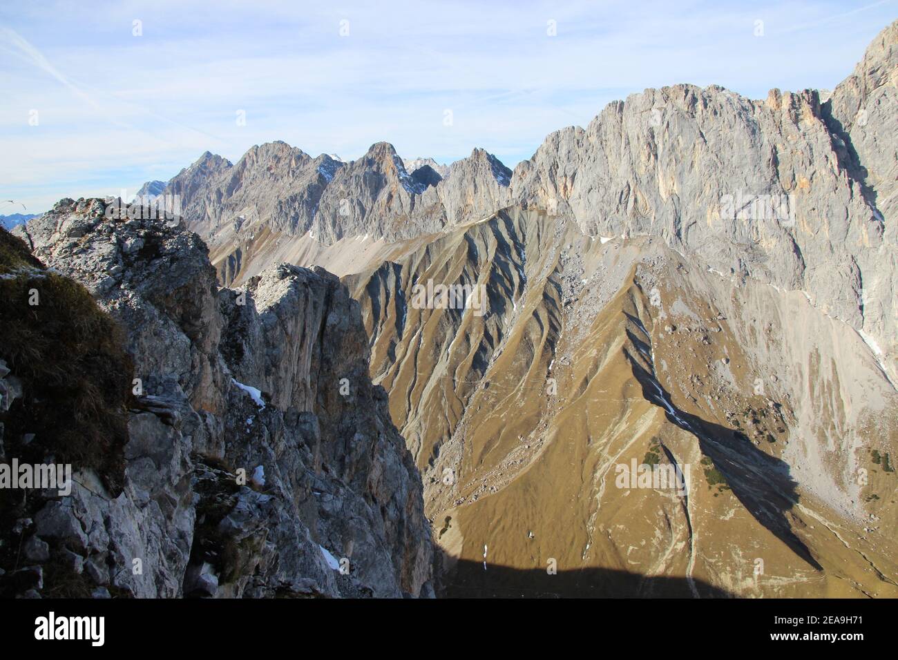 Hike to the Gehrenspitze (2367m) in the Wetterstein Mountains, Leutasch ...