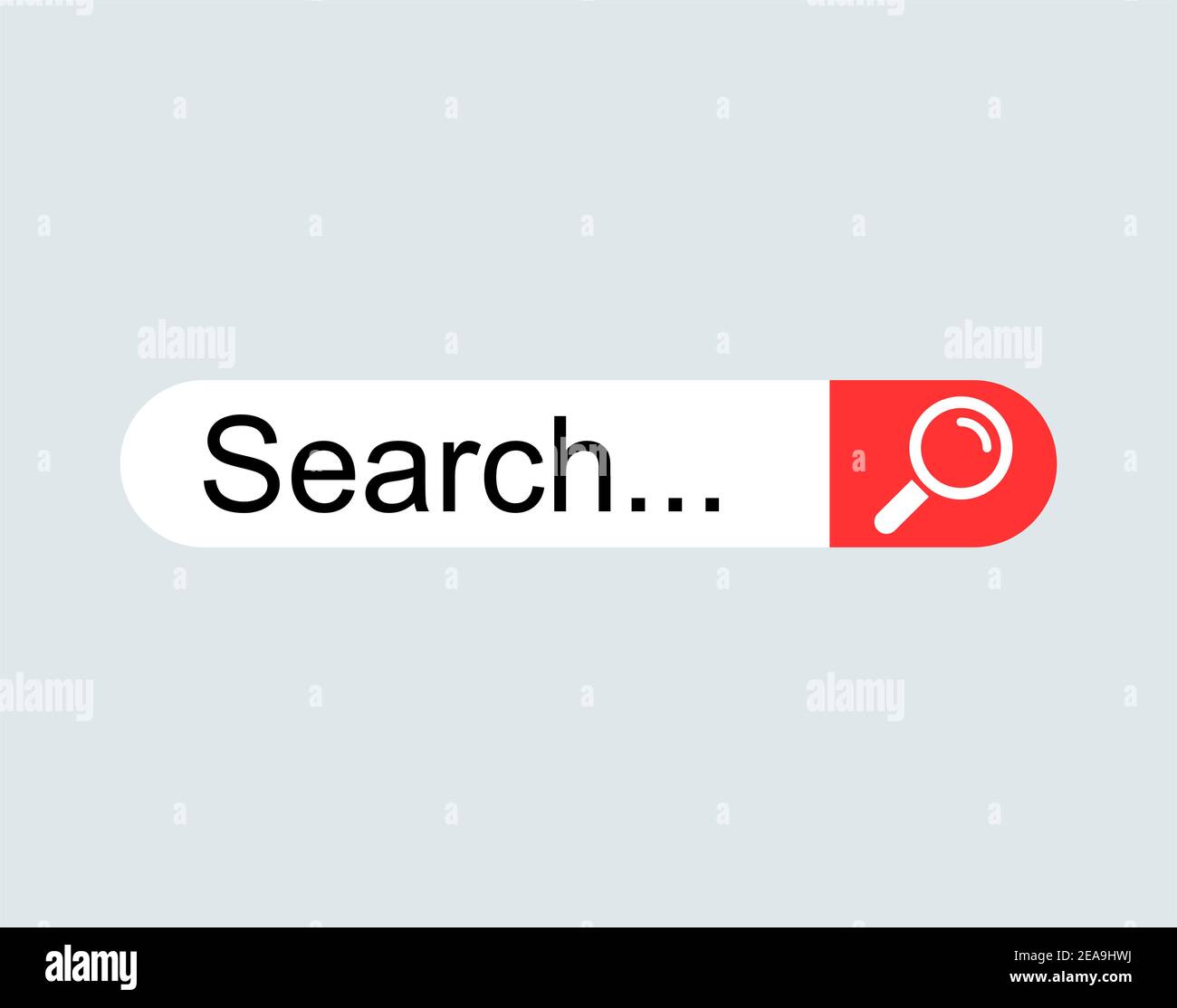 WWW internet search bar icon isolated on background. Tool for web site ...