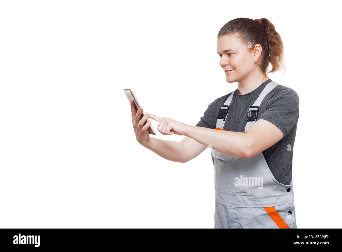 Mobile auto diagnostics hi-res stock photography and images - Alamy