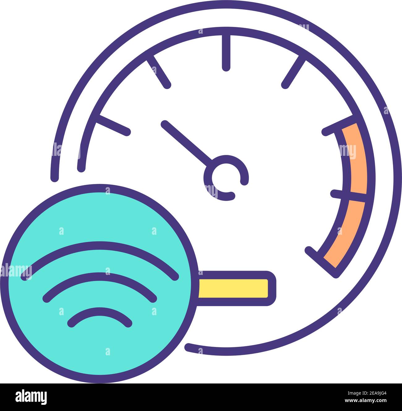 Self drive car color Stock Vector Images - Alamy